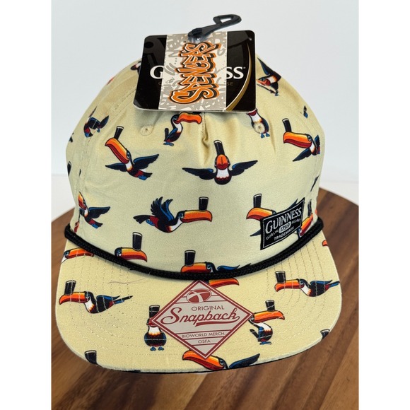 Guinness | Accessories | Guinness Beer Hat Cap All Over Toucan Bird ...